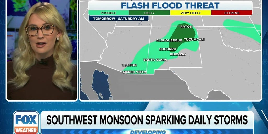 Southwest monsoon season gets late start | Latest Weather Clips | FOX ...