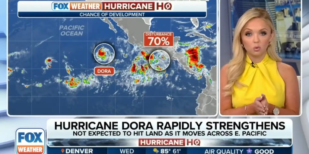 Hurricane Dora rapidly strengthens | Latest Weather Clips | FOX Weather