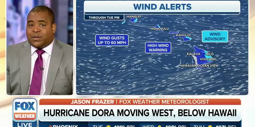 Hurricane Dora churns below Hawaii | Latest Weather Clips | FOX Weather