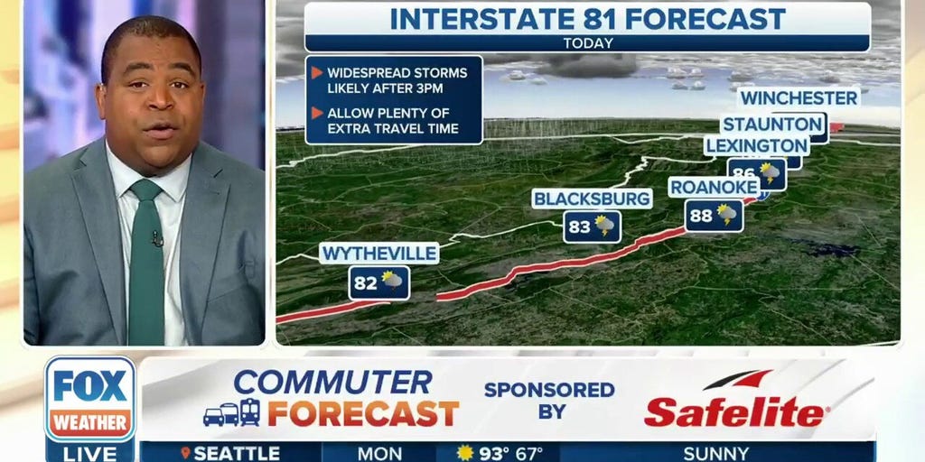FOX Weather commuter forecast: How travel conditions look across the U ...