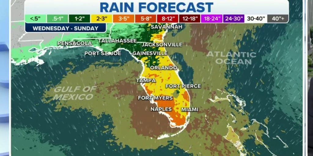 Intense rain showers to soak Florida this week | Latest Weather Clips ...