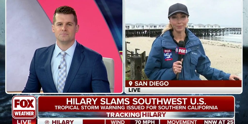 San Diego hit with some wind, rain from Hilary | Latest Weather Clips ...