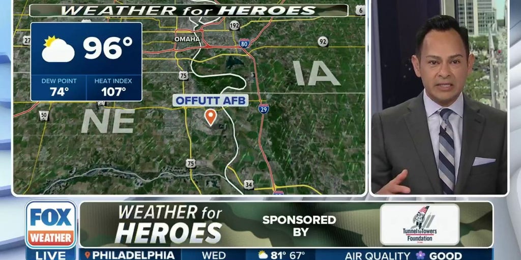 FOX Weather: Weather for Heroes forecast for 8/23 | Latest Weather ...
