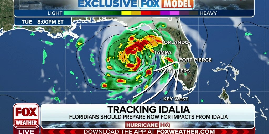 Florida Gulf Coast under hurricane, storm surge watches as Idalia moves ...