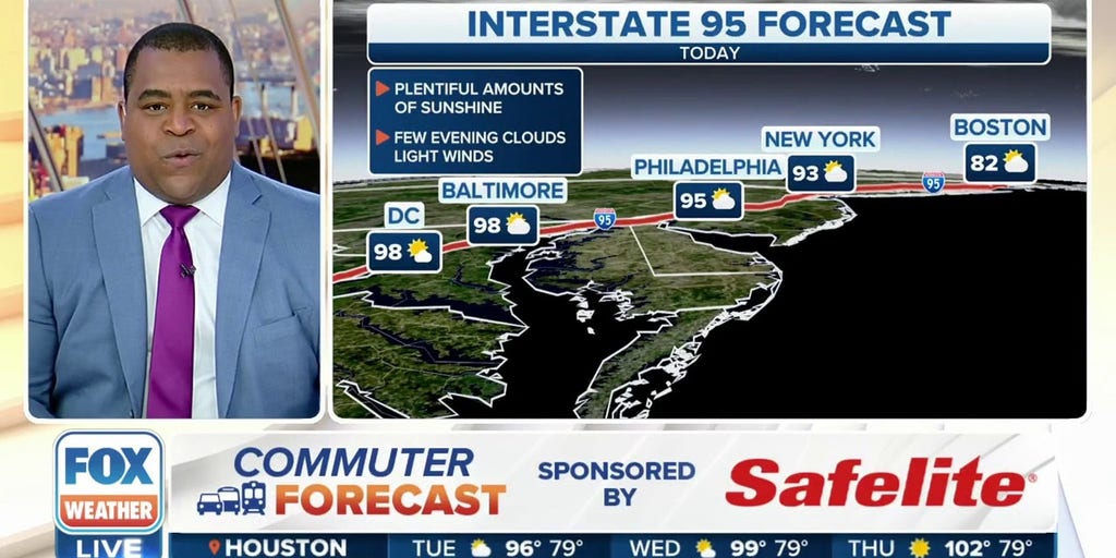 FOX Weather commuter forecast: How travel conditions look across the U ...