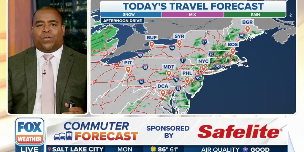 FOX Weather commuter forecast: How travel conditions look across the U ...