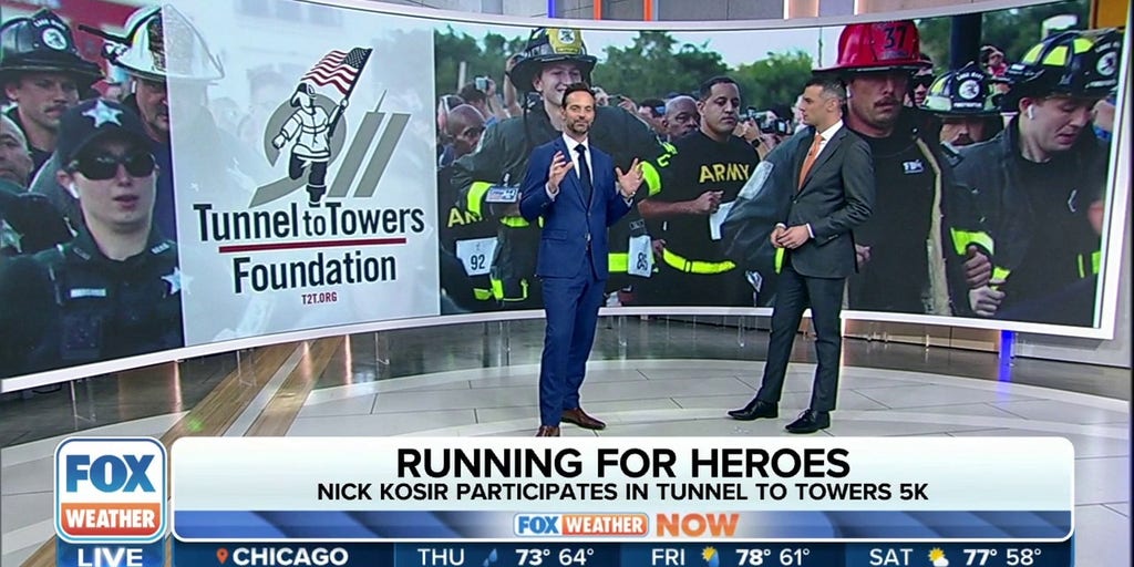 FOX Weather's Nick Kosir joins the Tunnel to Towers 5K | Latest Weather ...