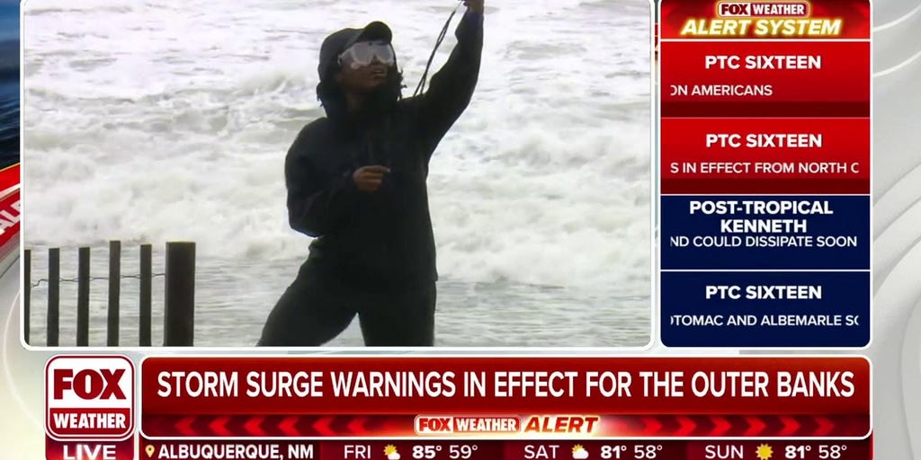 Storm Surge Warning issued for Outer Banks of North Carolina | Latest ...