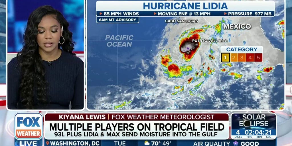 Hurricane Lidia could continue to strengthen ahead of landfall in ...