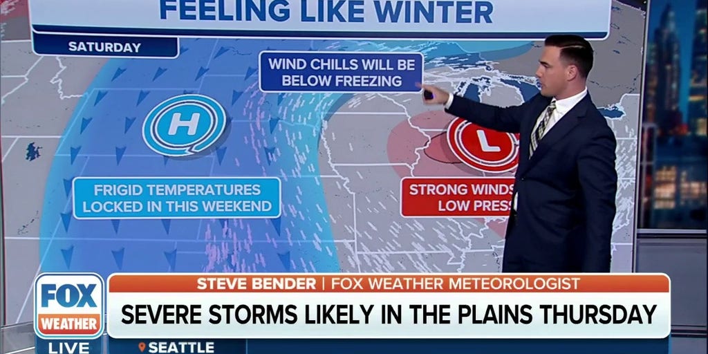 Here comes the cold | Latest Weather Clips | FOX Weather