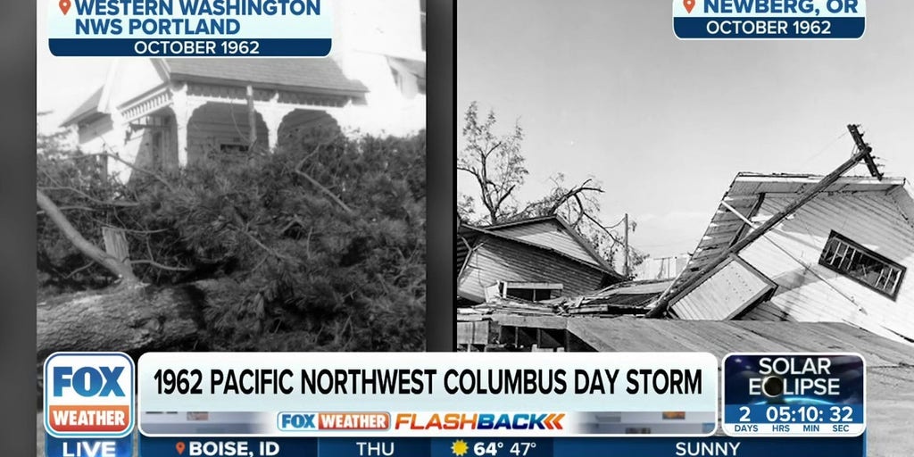 Great Columbus Day Windstorm struck Pacific Northwest 61 years ago ...