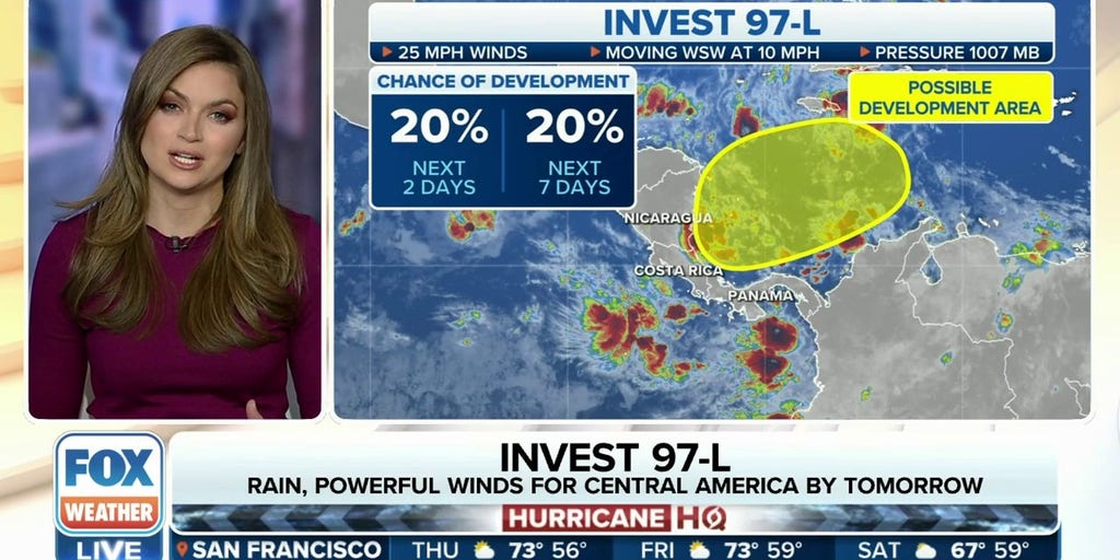 Caribbean Invest 97L to bring heavy rain to Jamaica on Thursday ...
