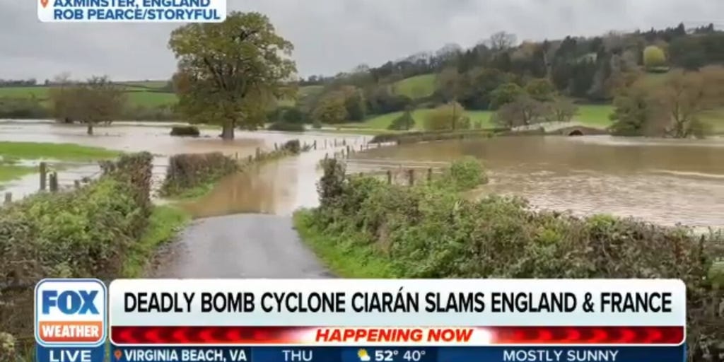 Deadly bomb cyclone slams Europe | Latest Weather Clips | FOX Weather