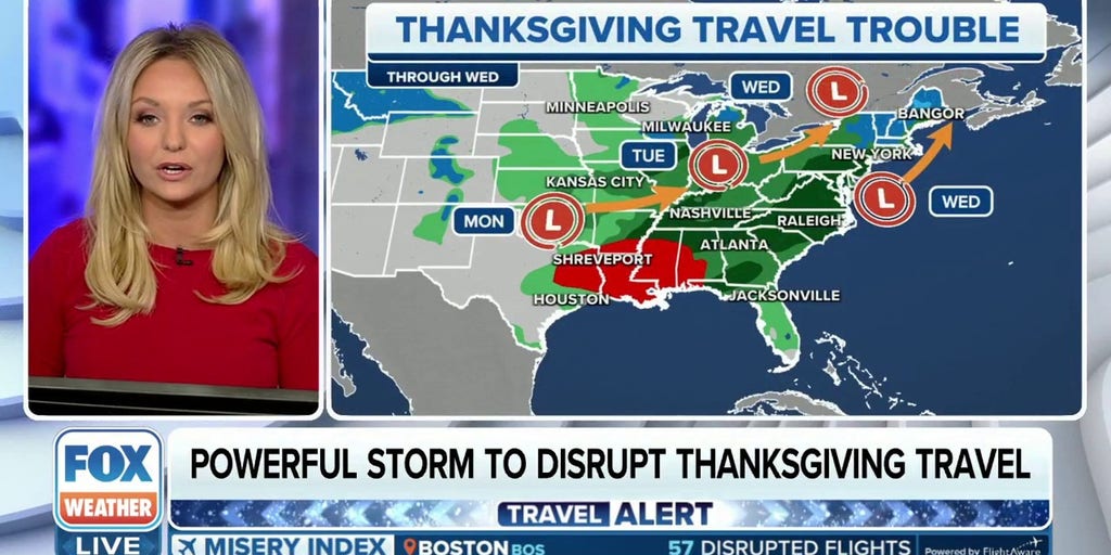 Tuesday shaping up to be worst travel day | Latest Weather Clips | FOX ...