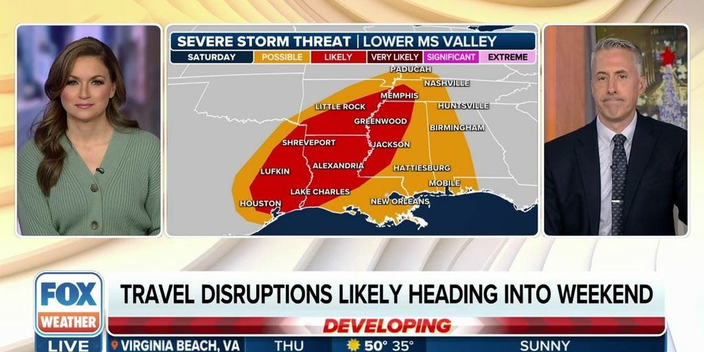 Powerful weekend storm to bring rain, wind and snow to North, severe ...