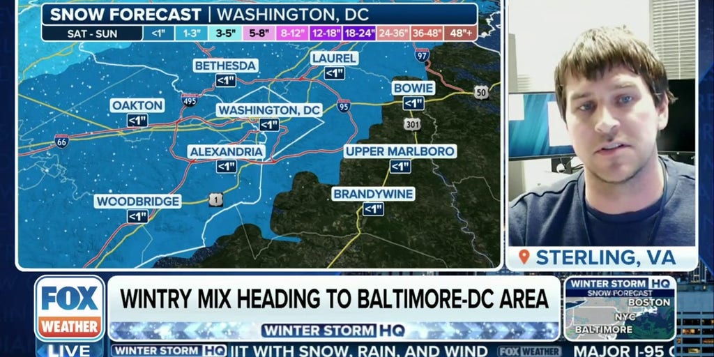 DC metro expected to miss brunt of winter storm | Latest Weather Clips ...