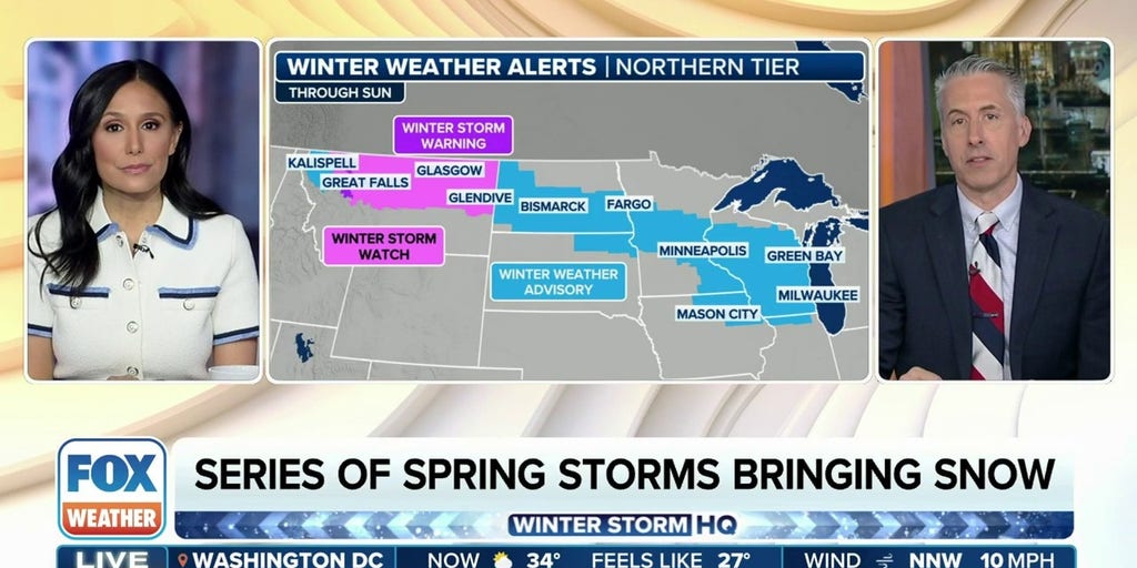 Fast-moving winter storm to blast Upper Midwest, Great Lakes with snow ...