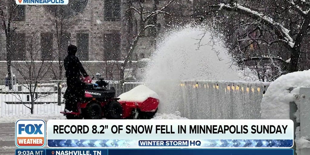1 dead as powerful storm brings record-breaking snowfall to Minneapolis ...