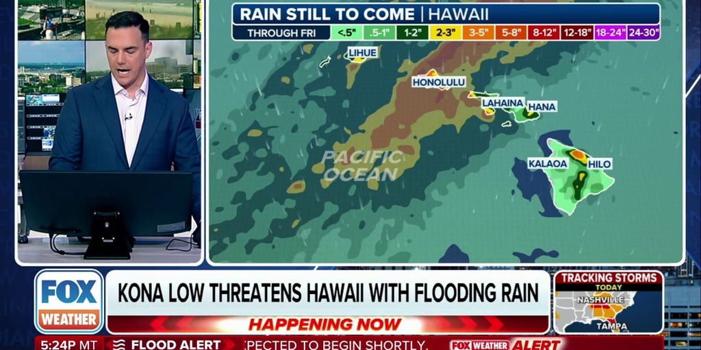 Hawaii in for stormy weather | Latest Weather Clips | FOX Weather