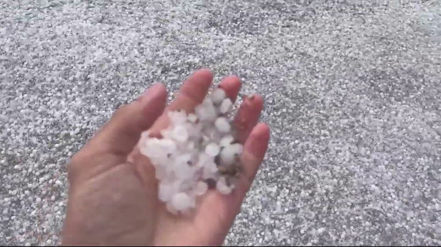 Storm Chaser Captures Hailstorm In Western Montana Latest Weather