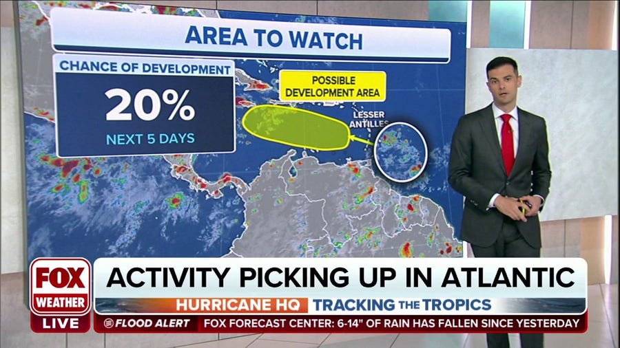 Tropical Disturbances In Atlantic Basin Being Monitored For Development