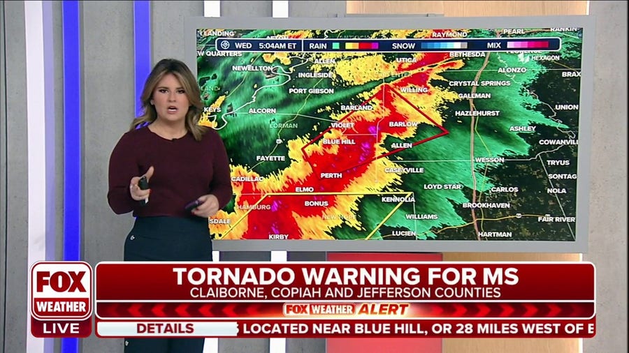 Tornado Warnings Issued For Parts Of Mississippi As Multi Day Severe