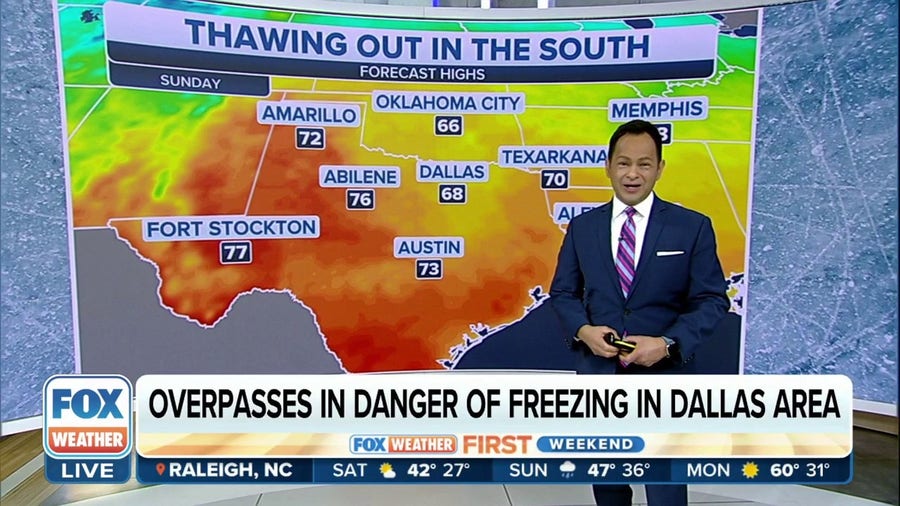 Dallas At Risk For Refreezing Following Crippling Ice Storm In Parts Of