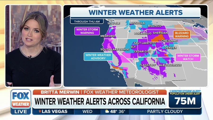 Blizzard Warning Issued For Parts Of Southern California As Next Storm