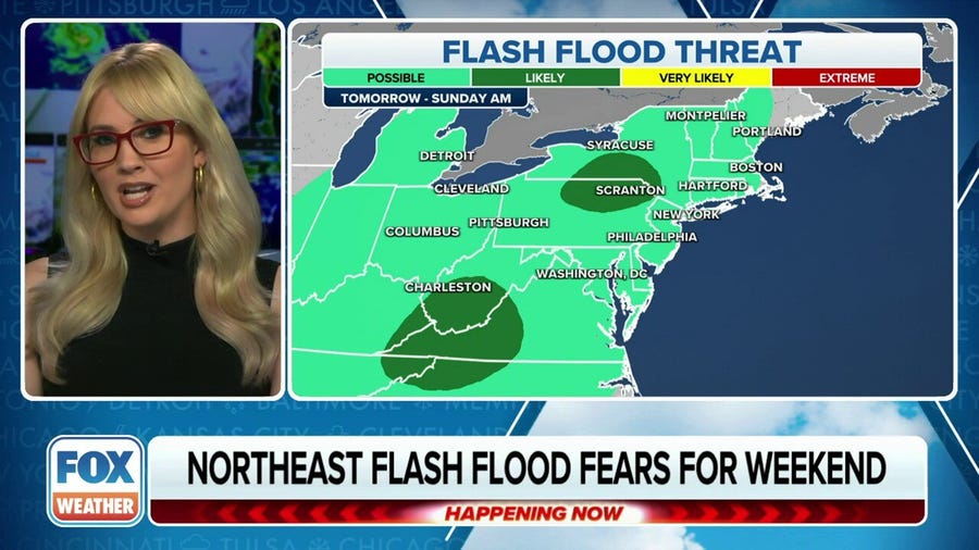 Northeast Braces For Weekend Washout Latest Weather Clips Fox Weather