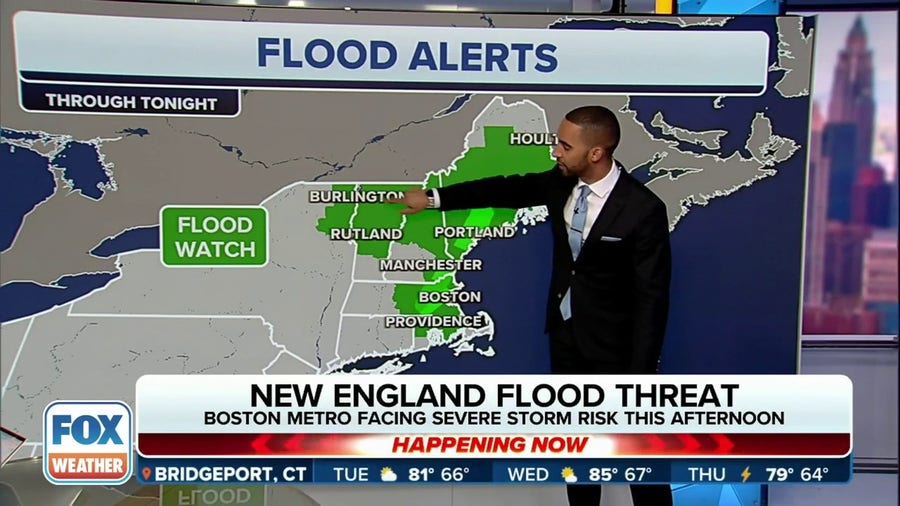 Tornado Warnings Flooding Reported As Severe Thunderstorms Roll Across