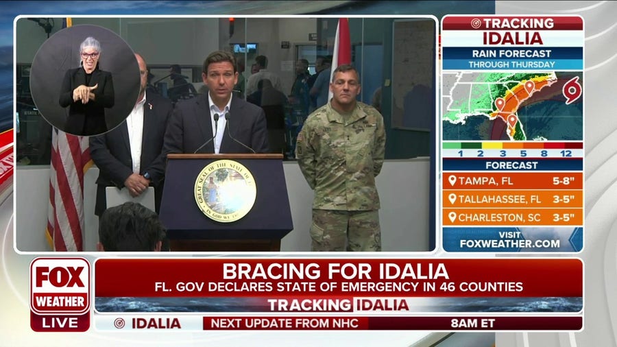 Florida Governor Declares State Of Emergency As Residents Brace For