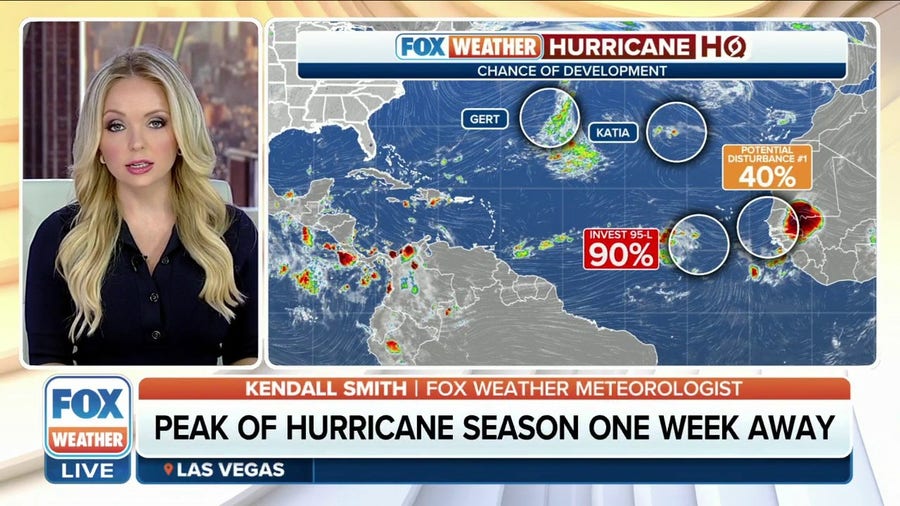 Tracking Two Disturbances In The Atlantic Latest Weather Clips Fox