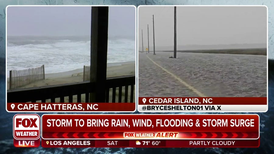 Tropical Storm Ophelia Expected To Make Landfall Saturday Morning Along