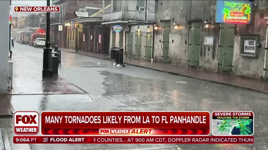 Flash Flood Emergency Issued For New Orleans Latest Weather Clips