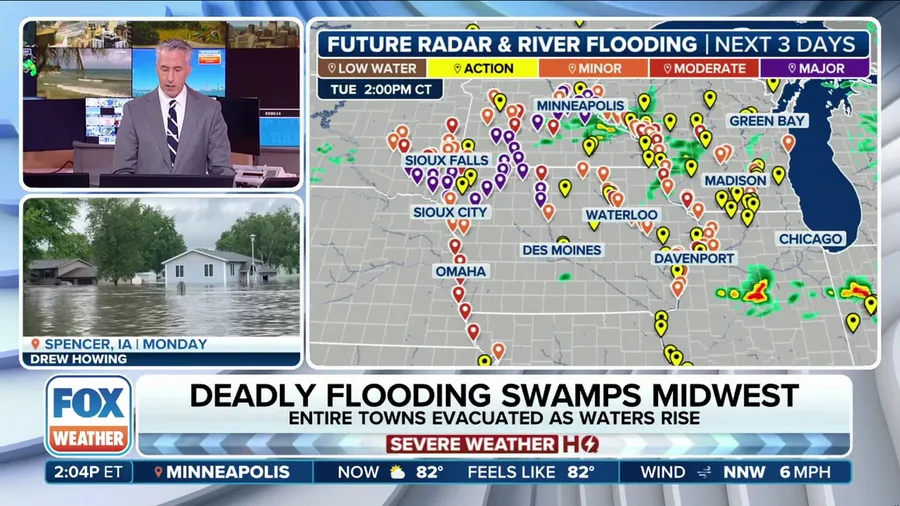 At Least 2 Dead As Historic Flooding Continues Across Midwest Latest