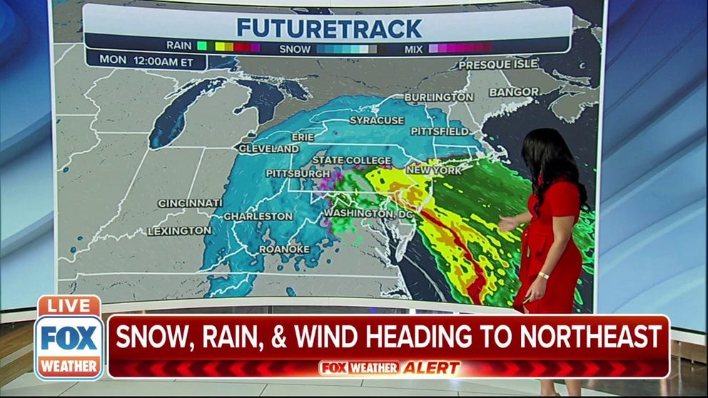 Tracking the storm with FOX Weather's FUTURETRACK | Latest Weather ...