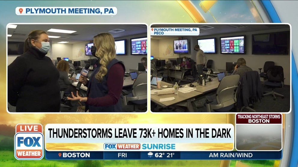 Thunderstorms, high winds left more than 73K homes without power in PA ...