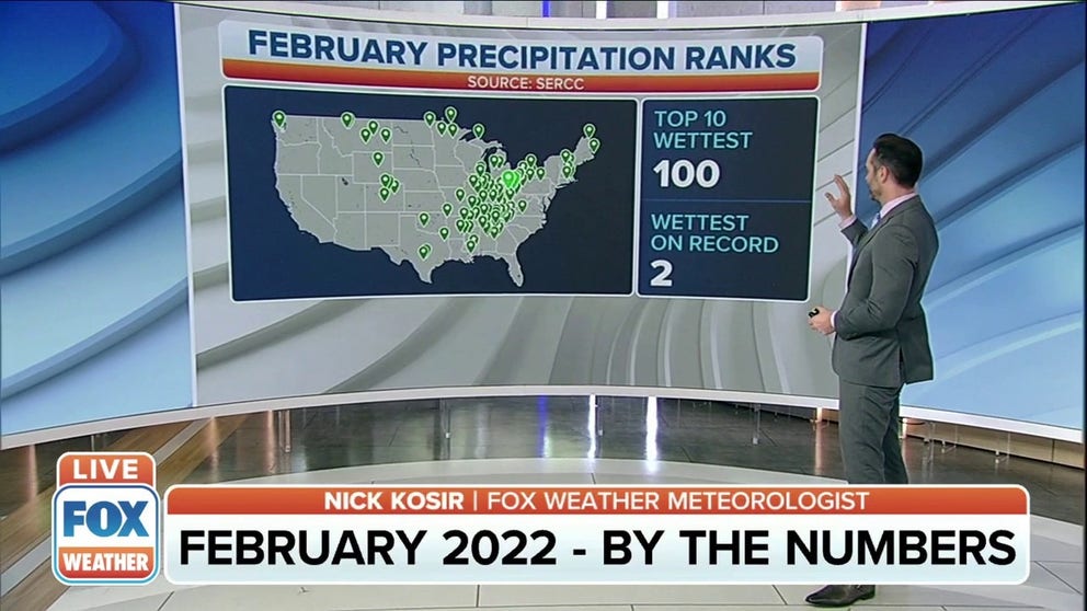 February 2022: By the numbers | Latest Weather Clips | FOX Weather