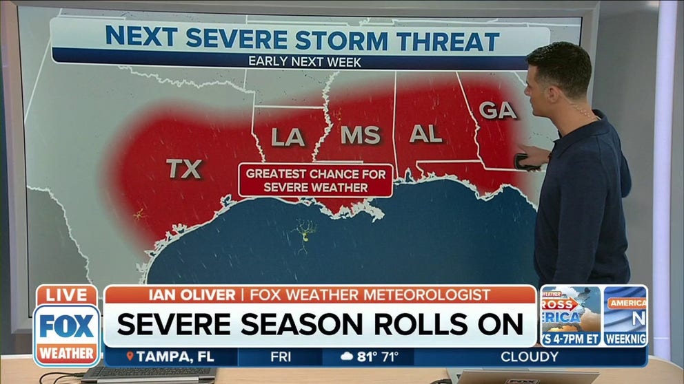 South bracing for another possible severe weather outbreak next week ...