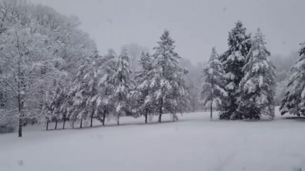 Late-season snowstorm with strong winds hits upstate NY | Latest ...