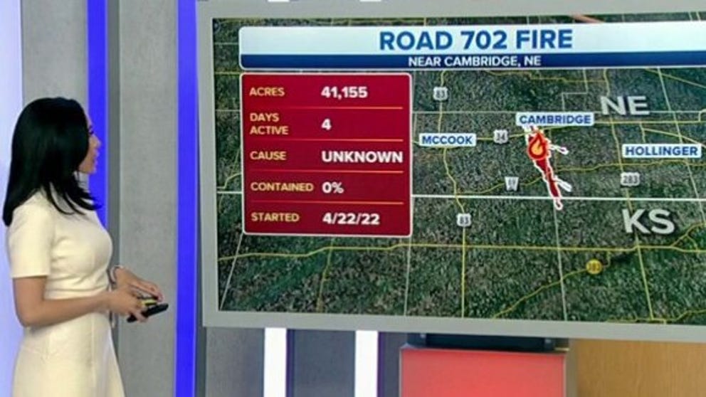 Road 702 Fire burns more than 41,000 acres | Latest Weather Clips | FOX ...