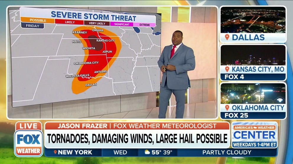 Severe Storms Including Tornado Threat Expected To Return To Plains