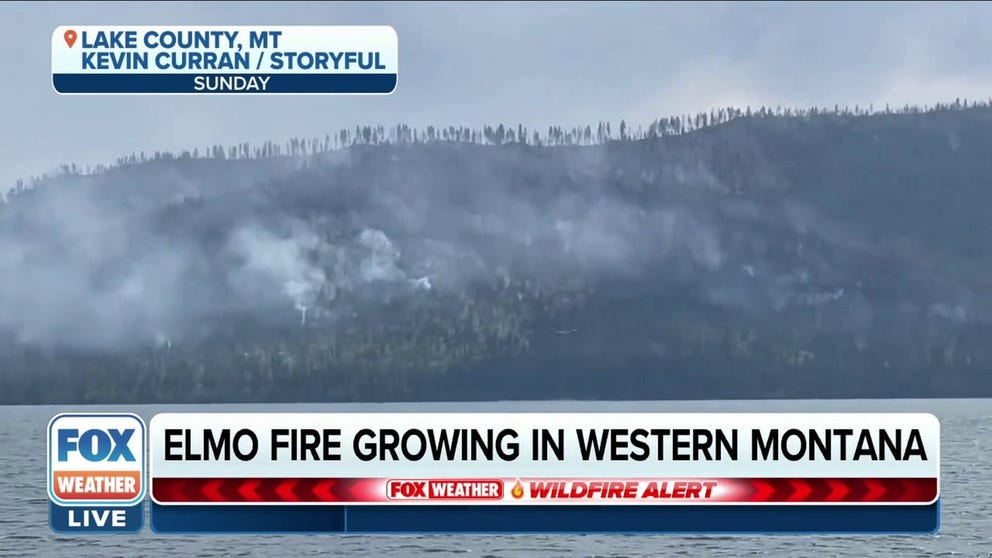 Elmo Fire in Montana grows to more than 21,000 acres | Latest Weather ...
