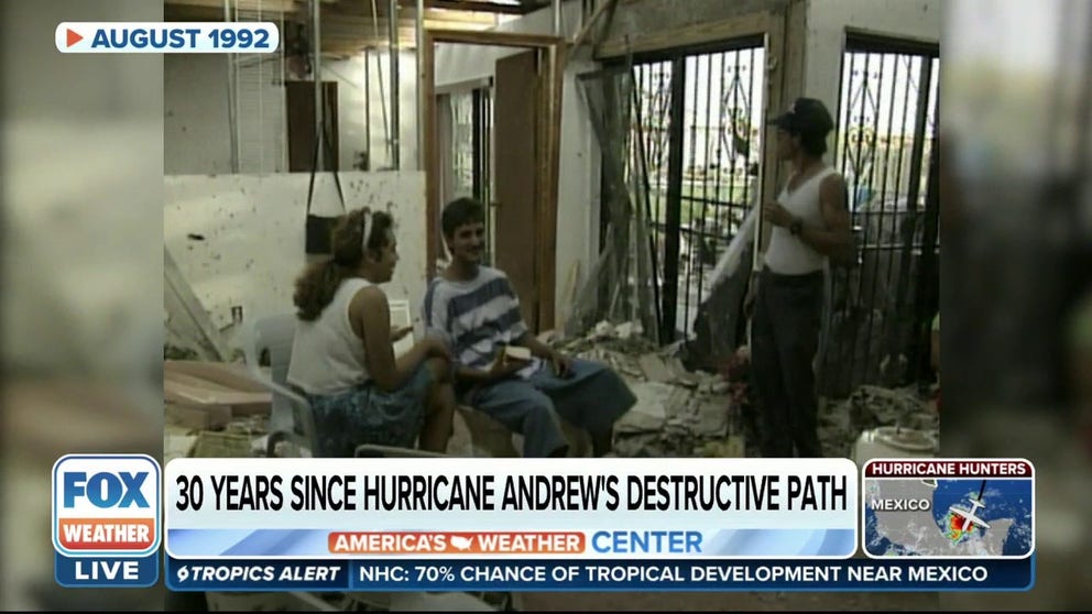 Hurricane Andrew survivor recalls living through storm 30 years later ...