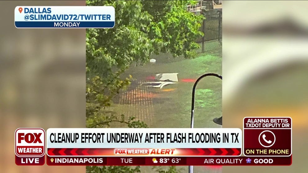 Cleanup efforts underway after record rainfall hit Dallas | Latest ...