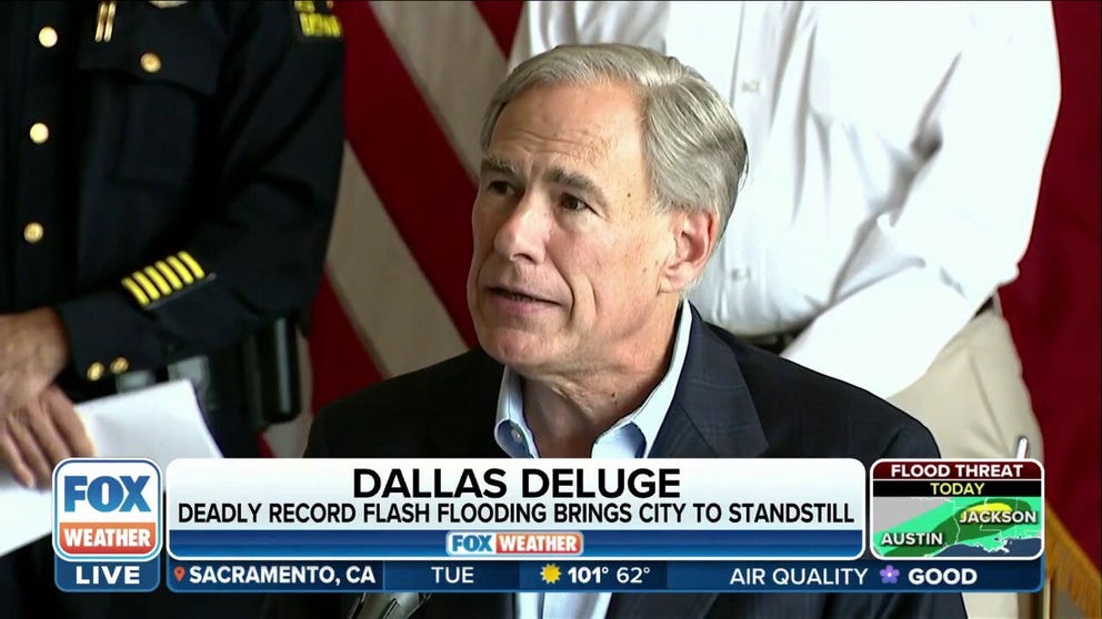Texas Governor Signs Disaster Declaration After Deadly Flash Flood