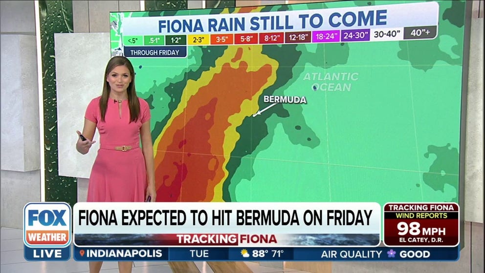 Fiona becomes first major hurricane of season | Latest Weather Clips ...