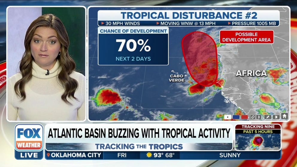 Tropical Disturbances In The Atlantic Continue To Develop Latest