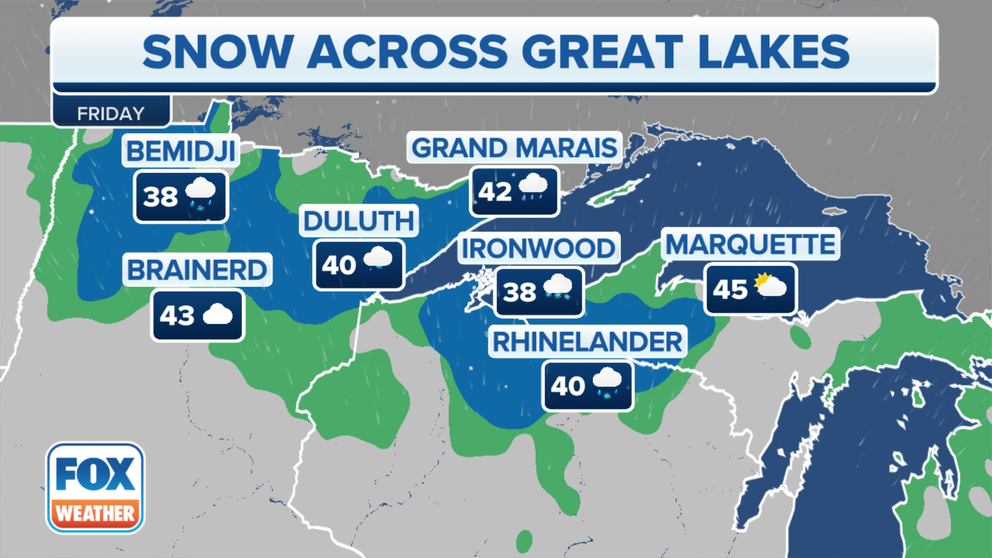 Frozen precipitation likely in Upper Midwest | Latest Weather Clips ...