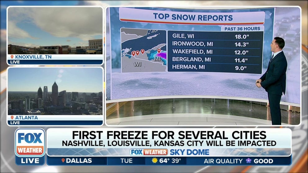 Winter storm dumps 18 inches of snow in Gile, Wisconsin | Latest ...